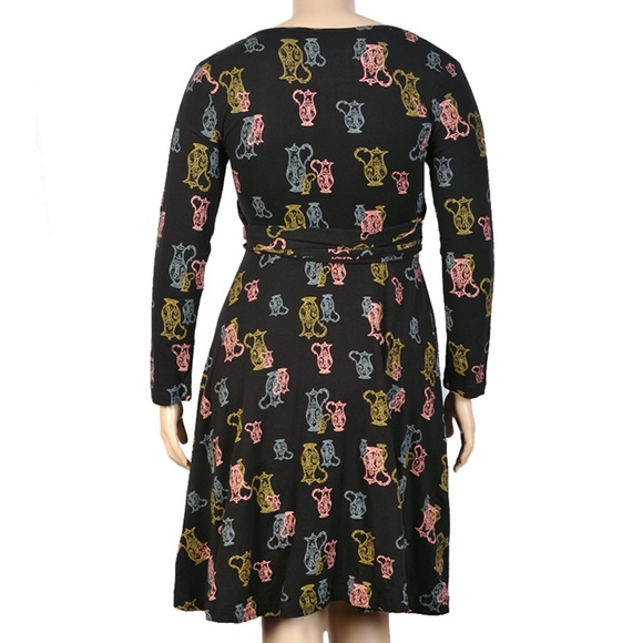 Effie's Heart | Dresses | Effies Heart Long Sleeve Tea Kettle Print ...